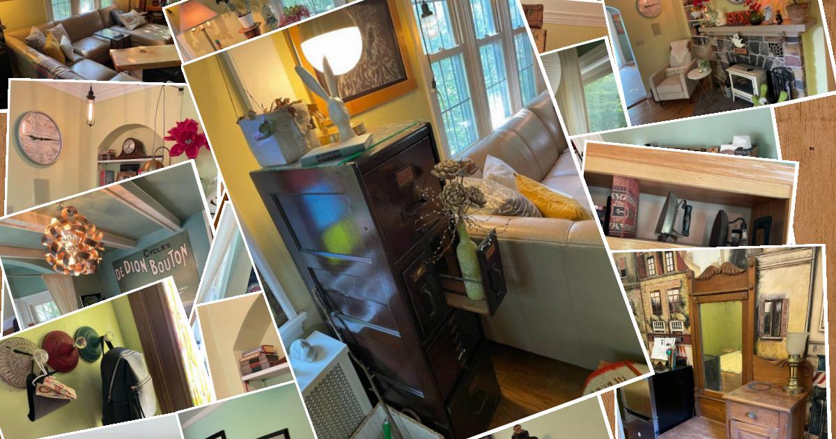 Quaint Cottage, JAM PACKED with Fantastic Items - Artsy and Eclectic ...